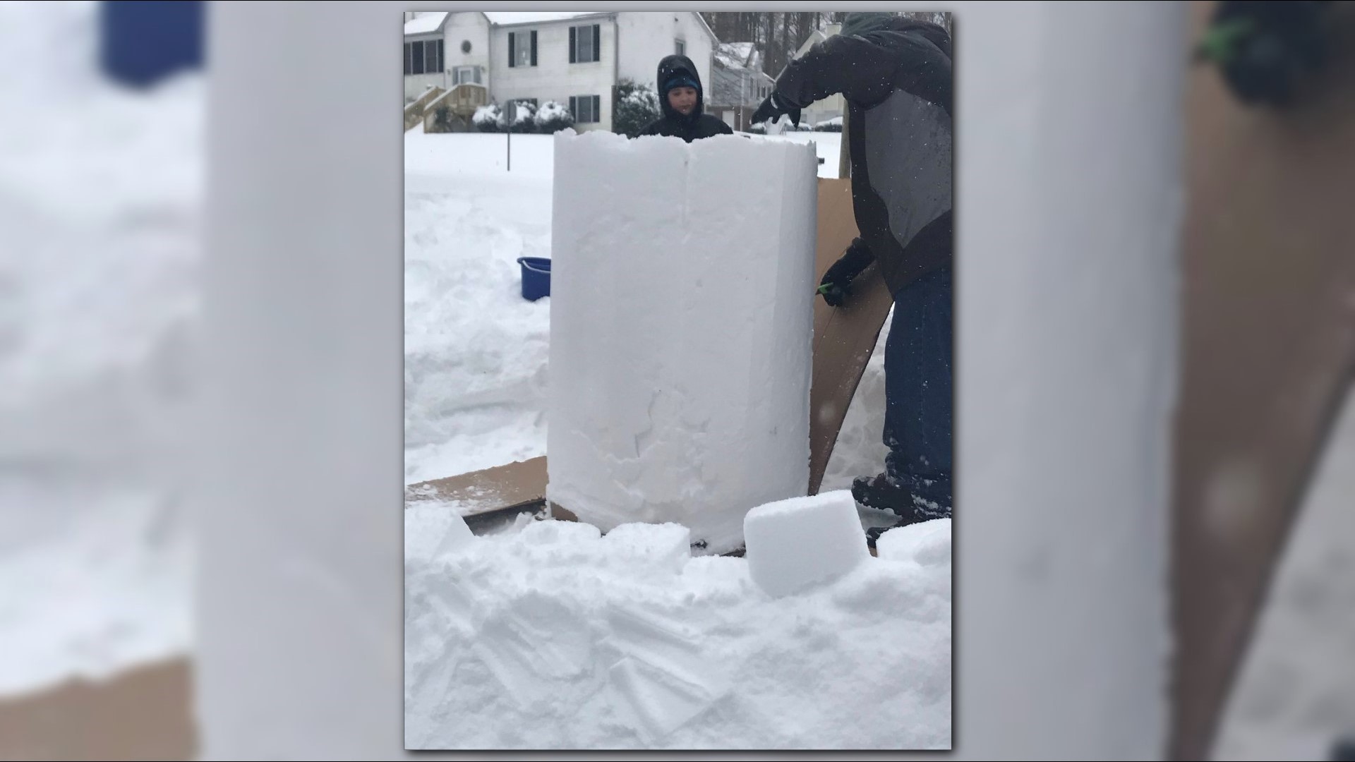 PHOTOS: Snooo Creative! Check Out These Unique Snow Sculptures | whas11.com