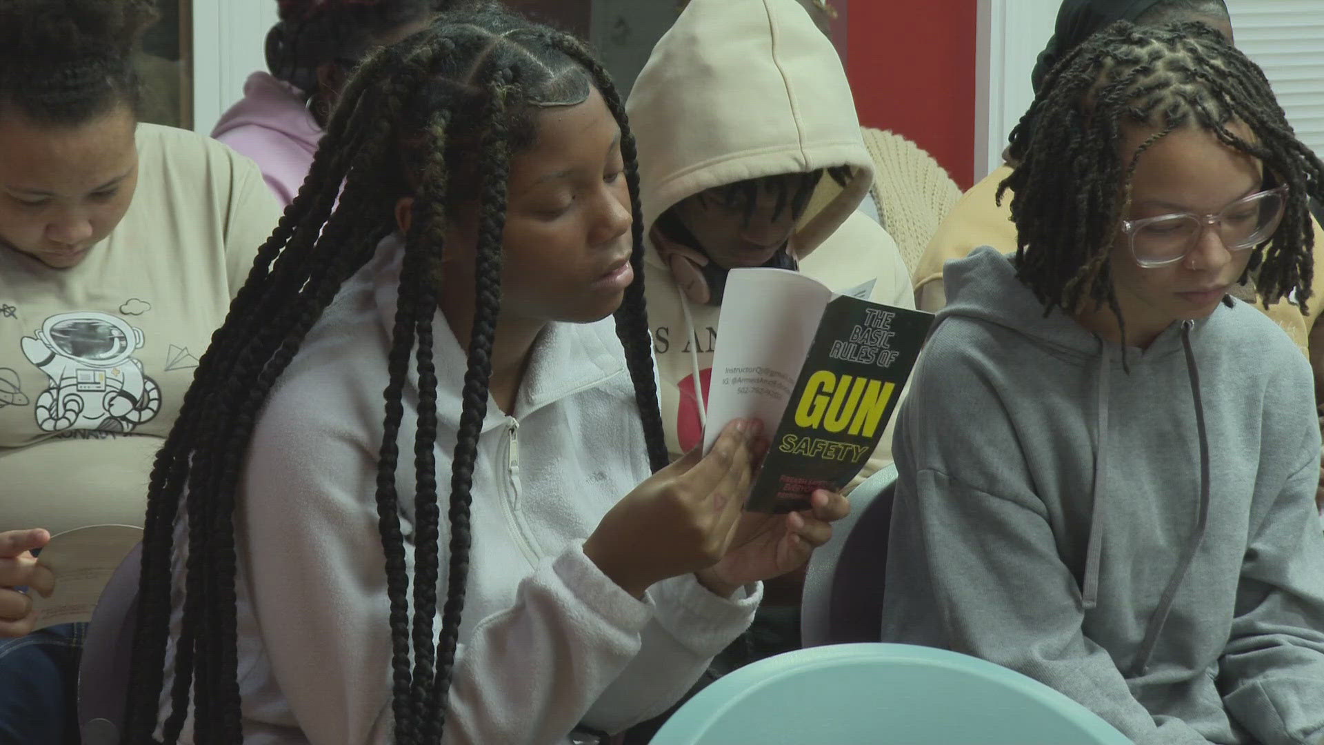 Shawnee teens receive firearm training to combat gun violence | whas11.com