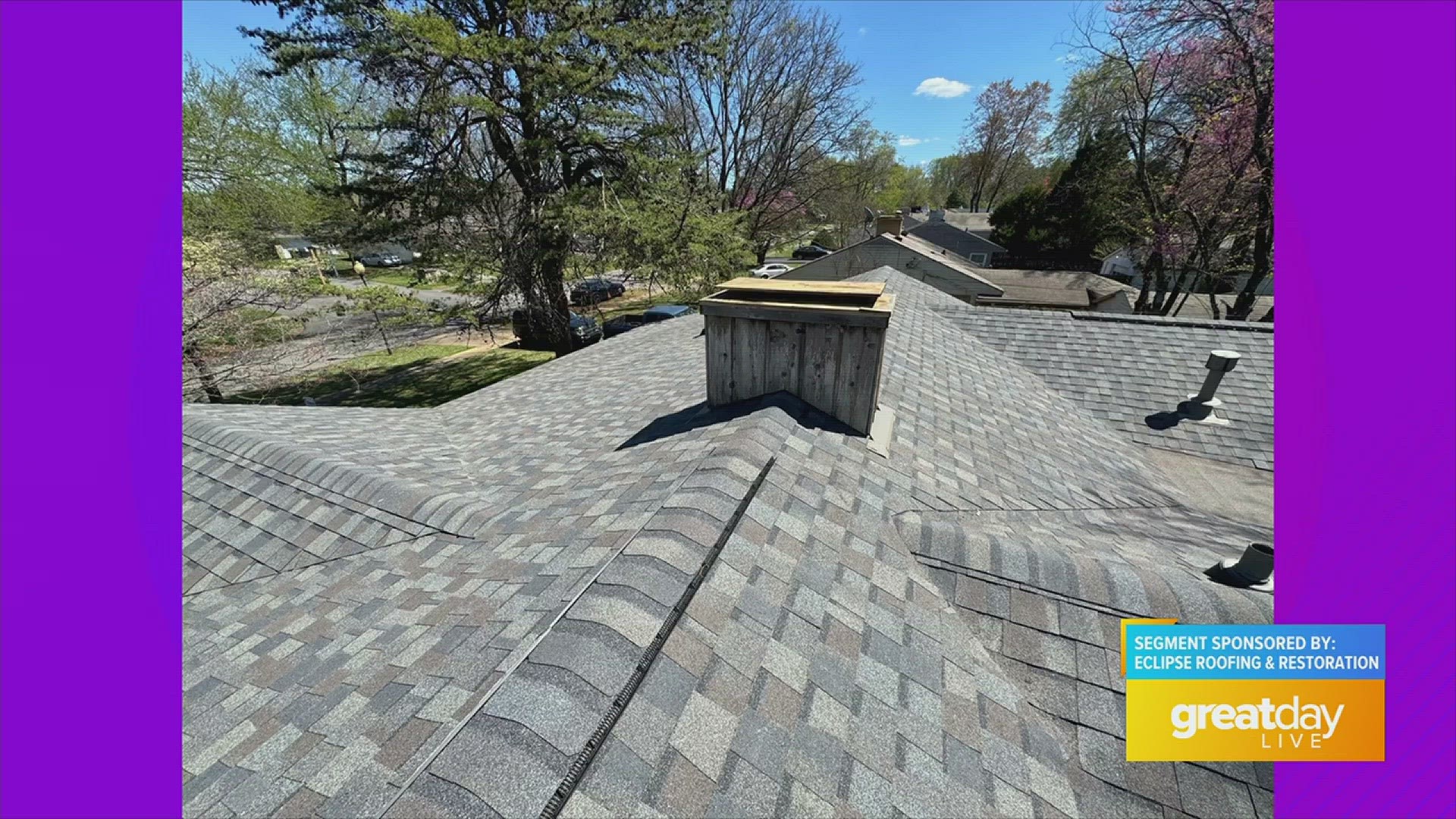GDL: Eclipse Roofing Remodels Roof for 'Raise the Roof' Contest Winner ...