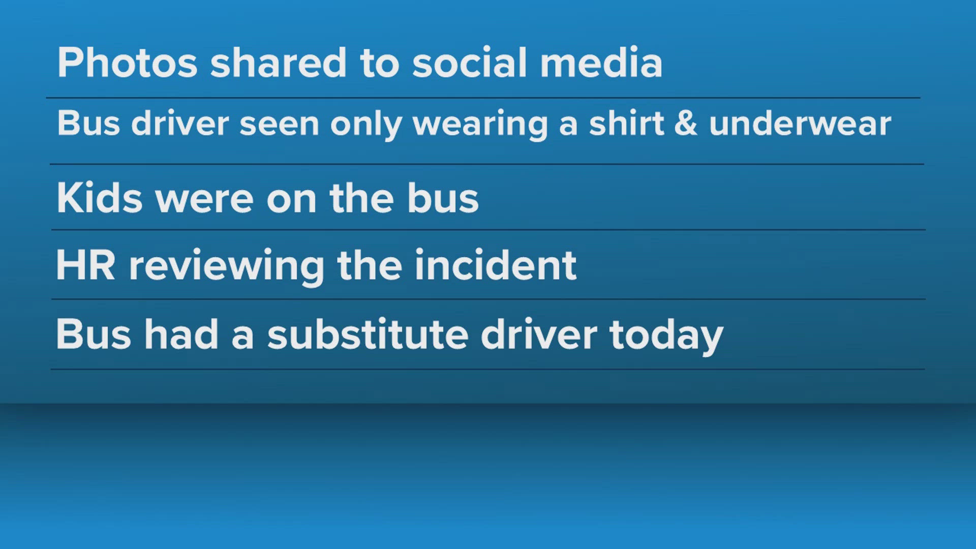 Nelson County school bus driver released after wearing "inappropriate ...