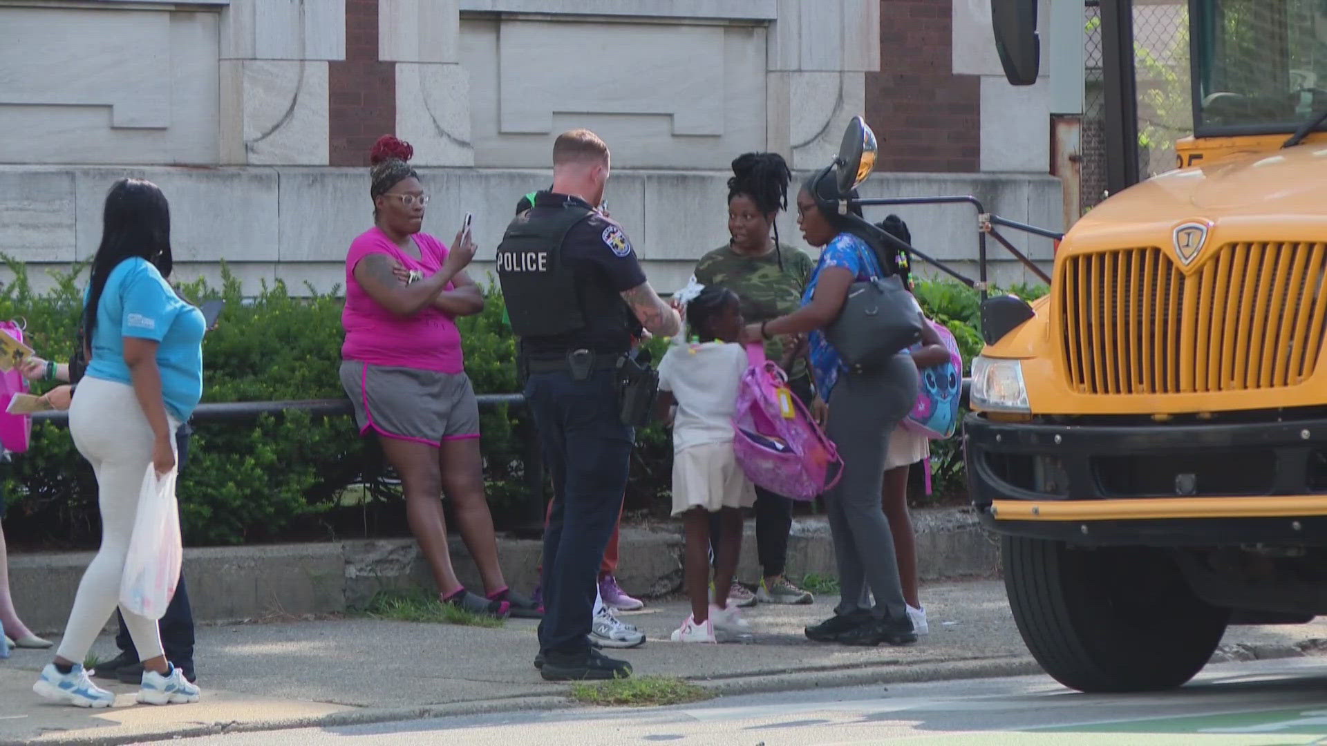 LMPD increases presence after shooting near JCPS bus stop | whas11.com