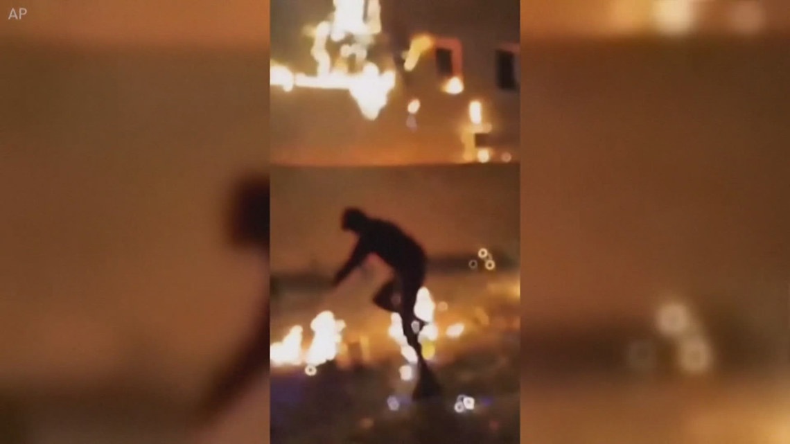 American forces in Qatar on alert after Iran closes airspace for hours ...