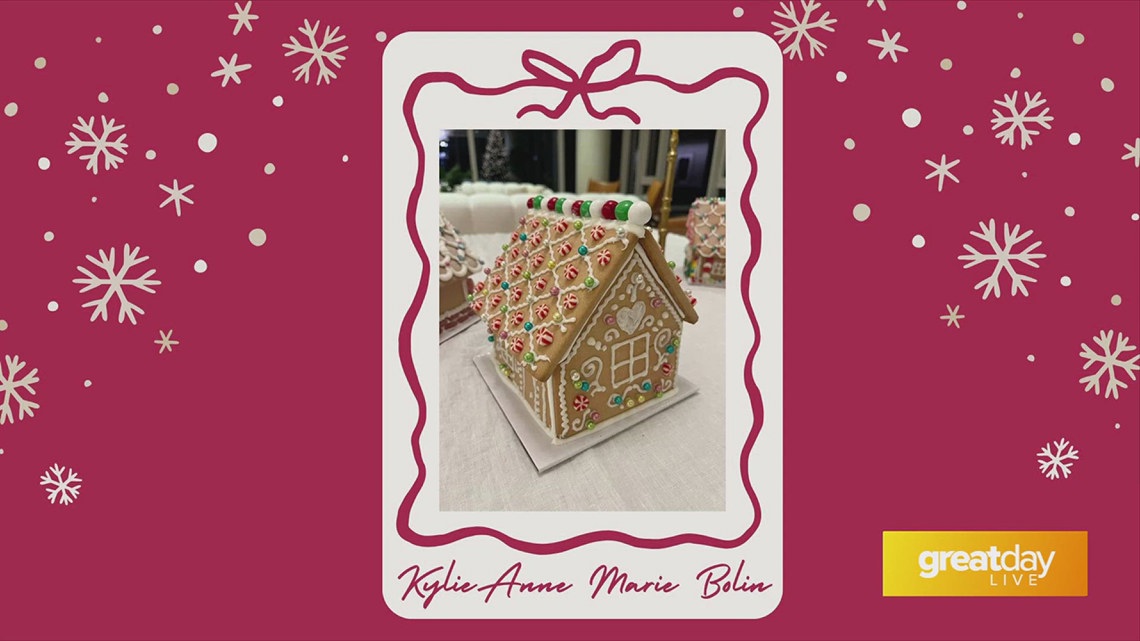 Kylie Anne Bolin is this week's GDL! Gingerbread House Contest Winner ...