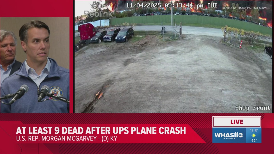 'Apocalyptic’ Rep. Morgan McGarvey describes UPS plane crash scene near ...