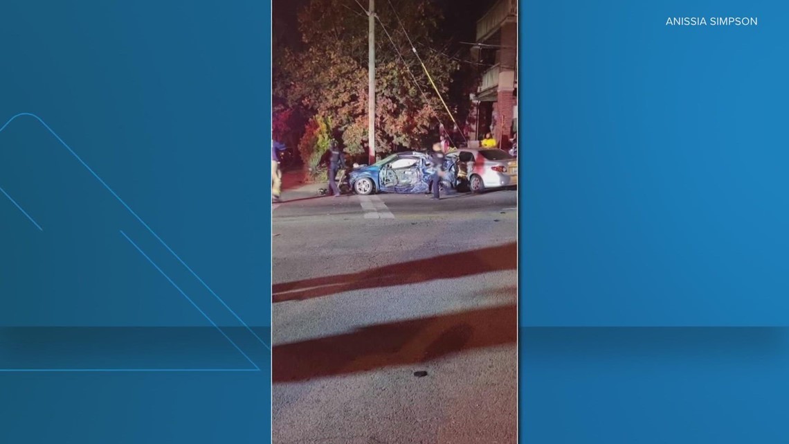 Multiple cars involved in crash in Old Louisville | whas11.com