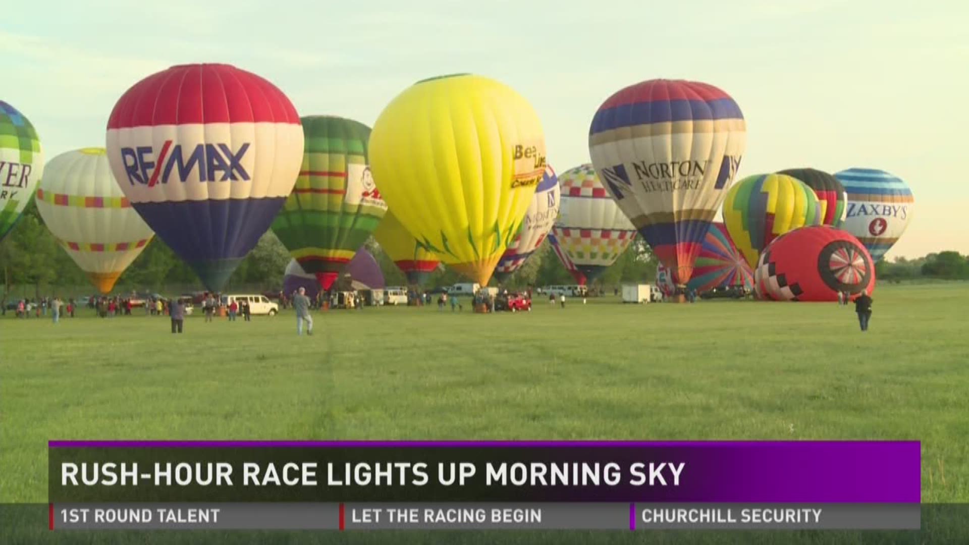 Balloonfest Rush-Hour Race creates colorful commute | whas11.com