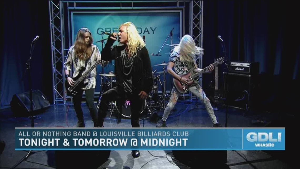 All Or Nothing Band performs on GDL | whas11.com