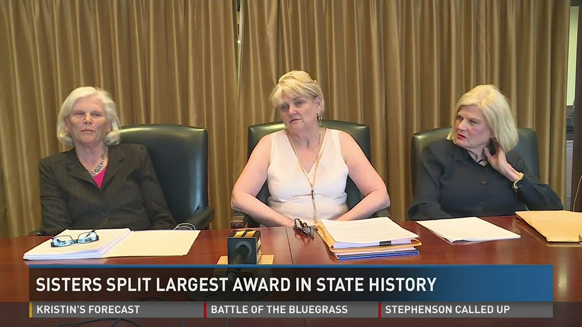 Sisters split largest award in state history | whas11.com