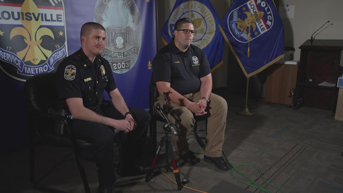 LMPD officers speak candidly about mental health after downtown ...