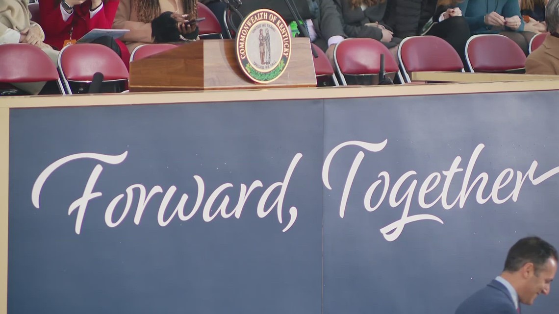 Forward, Together: Beshear shares message of unity as theme of 2nd term ...
