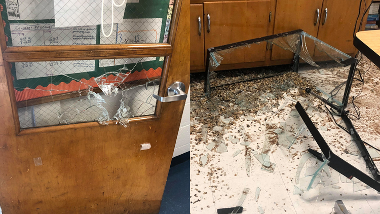 JCPS Medora Elementary vandalized during coronavirus closures | whas11.com