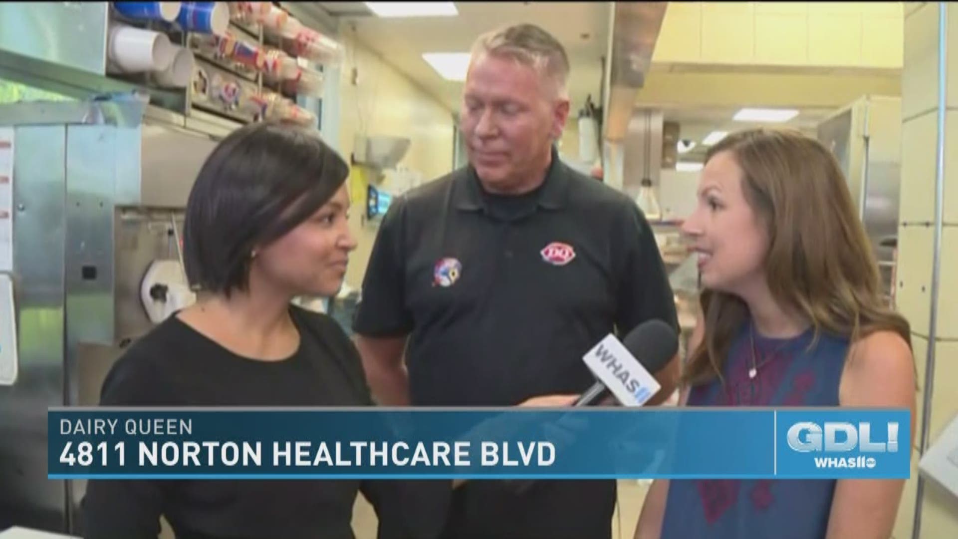 Angie Fenton at DQ Miracle Treat Day | whas11.com