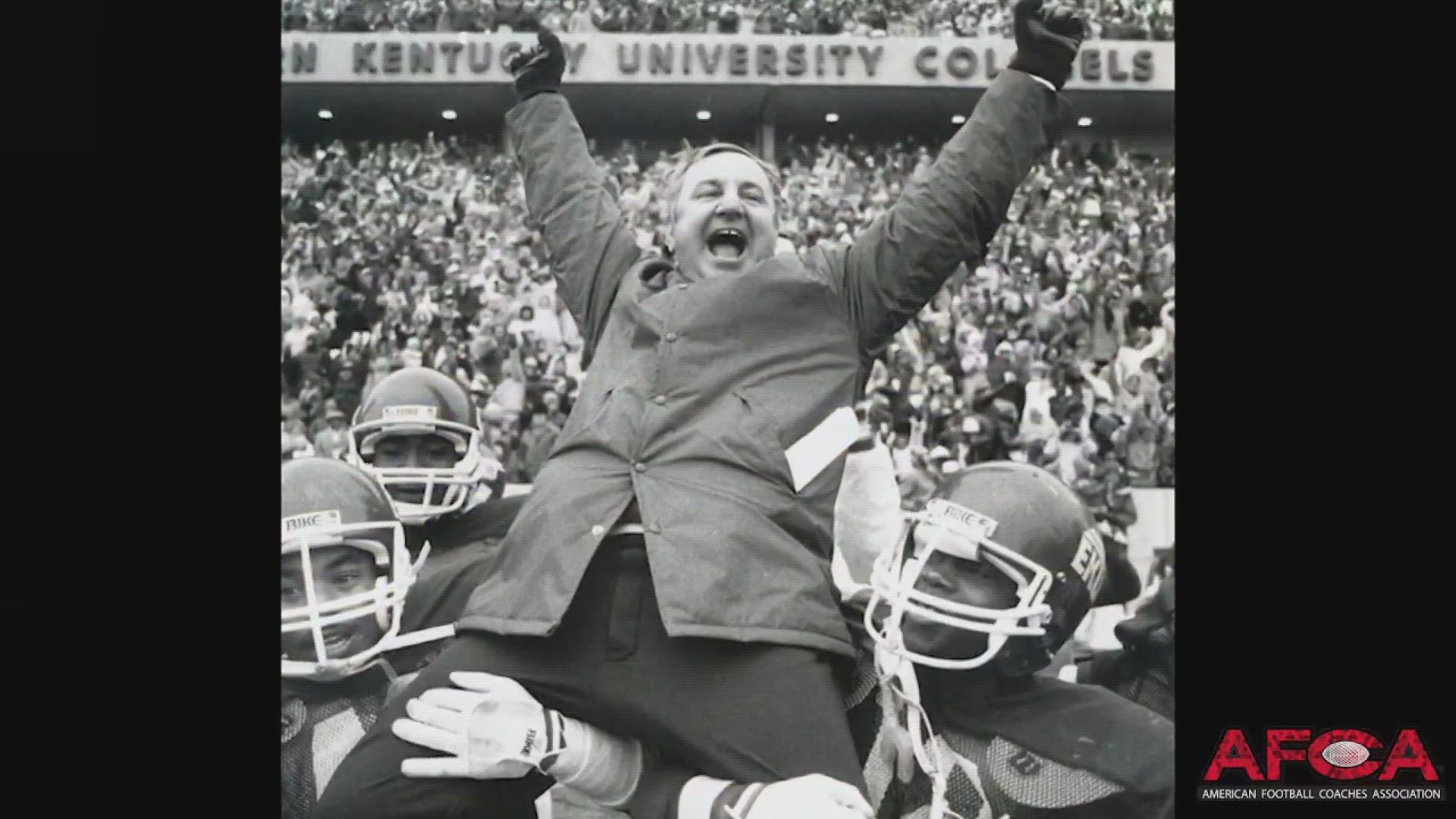 Remembering EKU football Coach Roy Kidd's legacy | whas11.com
