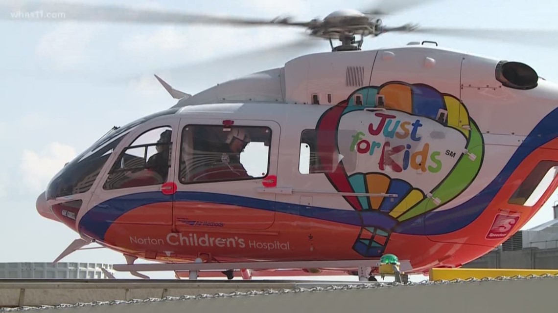Norton Children's Hospital unveils new helicopter | whas11.com