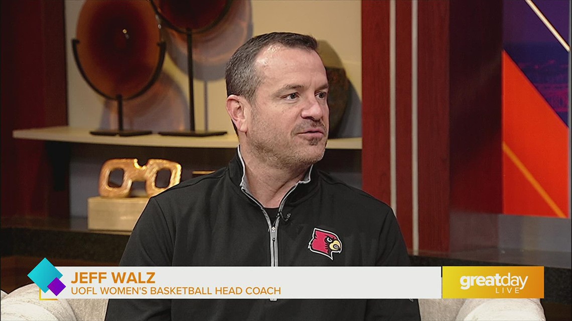 UofL Women's Basketball Coach Jeff Walz on Great Day Live! | whas11.com
