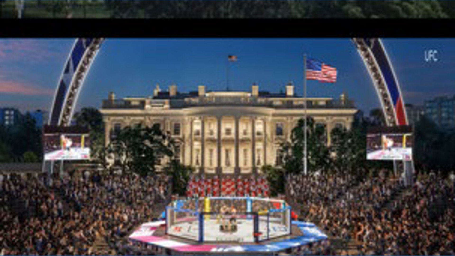 The view of The White House has changed over the past week. | whas11.com