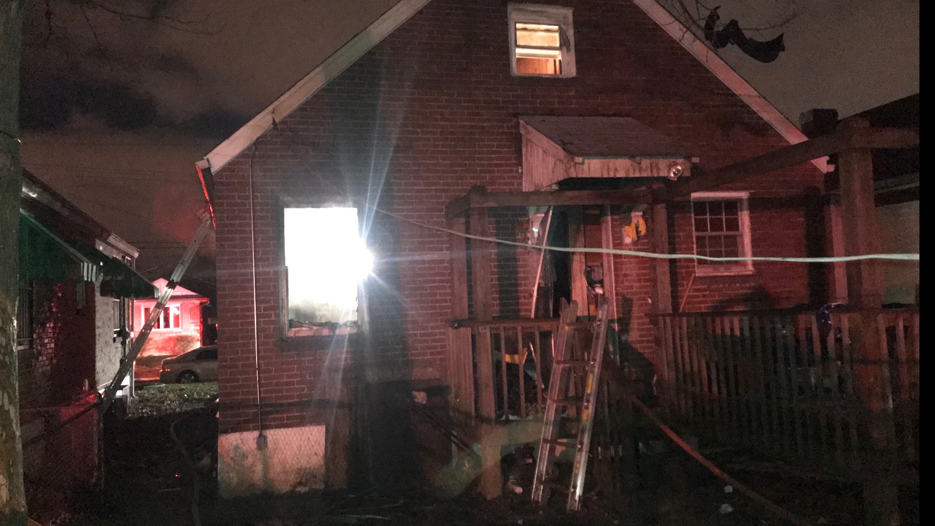 10 people safe after escaping house fire caused by burning candle ...