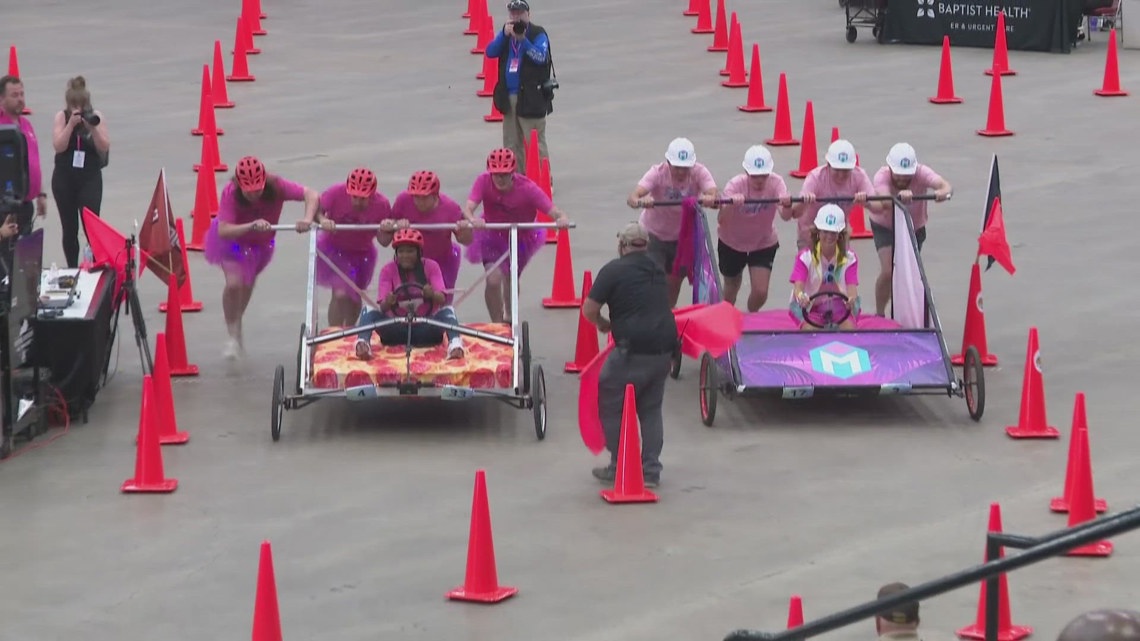 Here's who won the Great Bed Race ahead of the Kentucky Derby | whas11.com