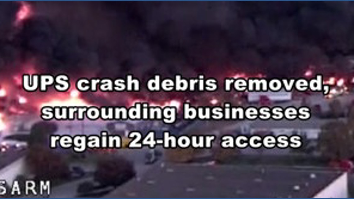 After UPS crash, local businesses finally get full access | whas11.com