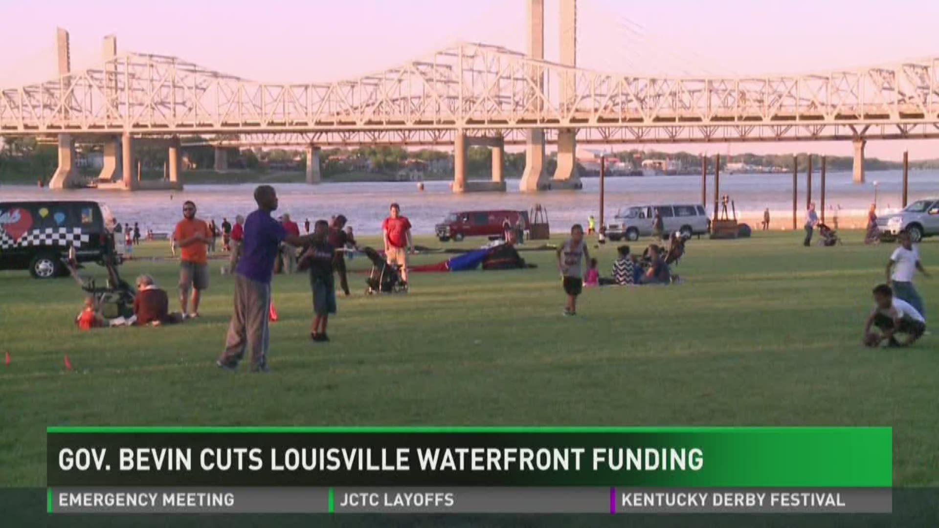 Gov. Bevin's veto a 'big disappointment' for Waterfront Park | whas11.com