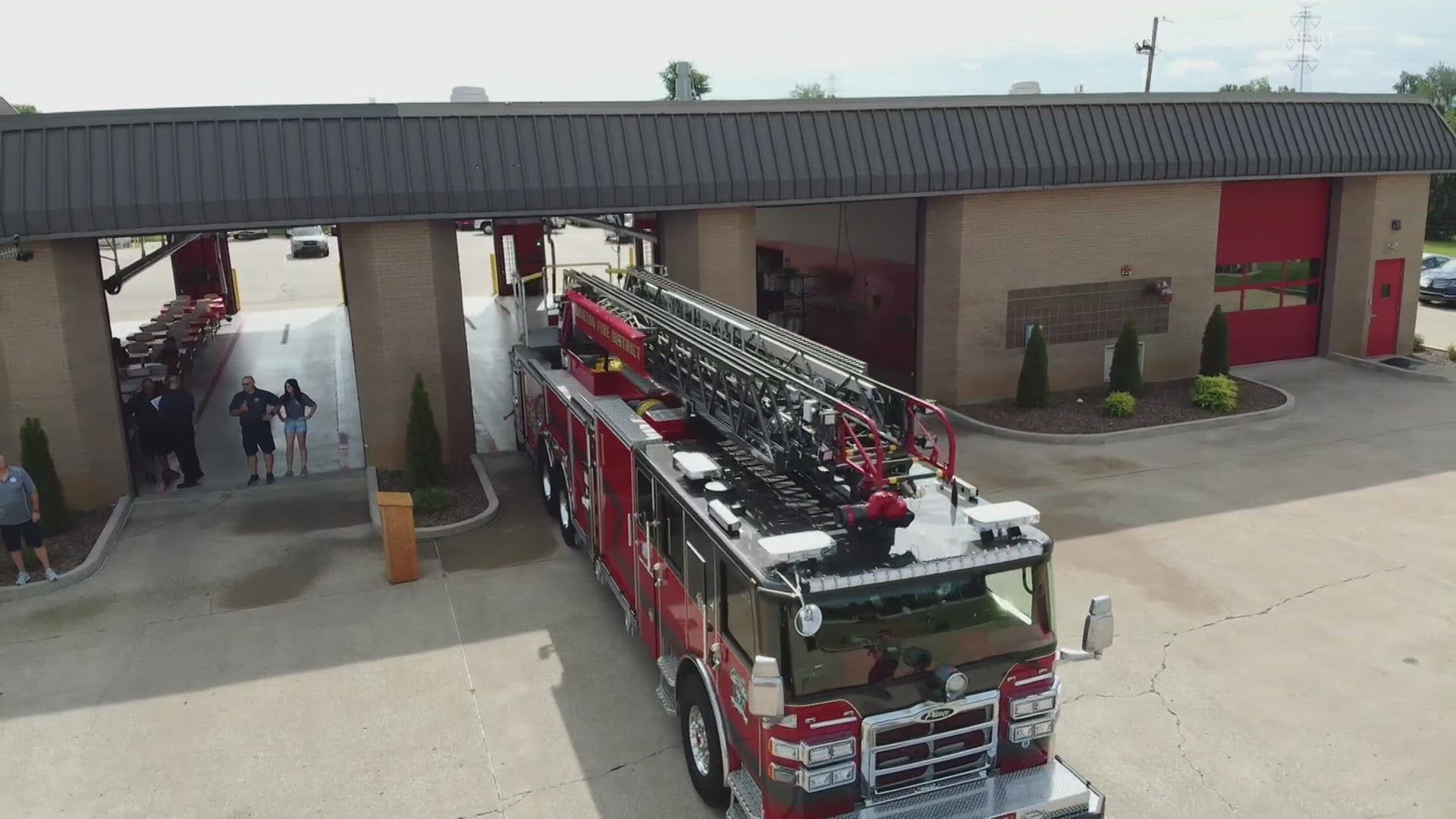 Zonetone Fire welcomes new ladder truck | whas11.com