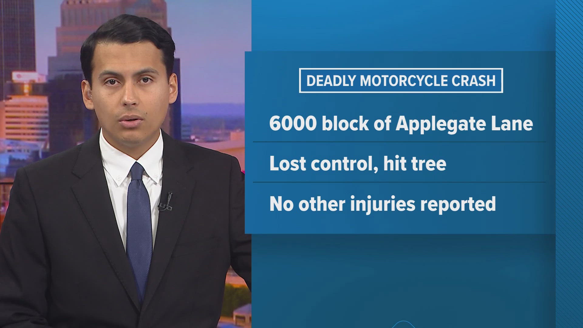 Man dies after crashing motorcycle in Louisville's Highview neighborhood | whas11.com