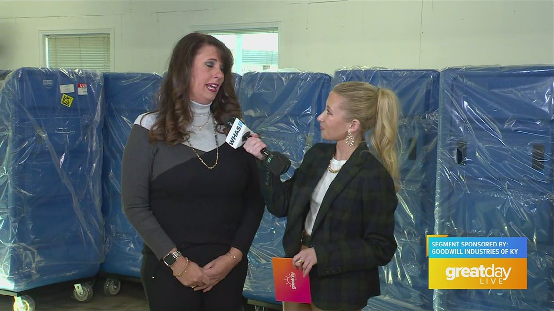 Goodwill Takes GDL Inside Attended Donation Center | whas11.com