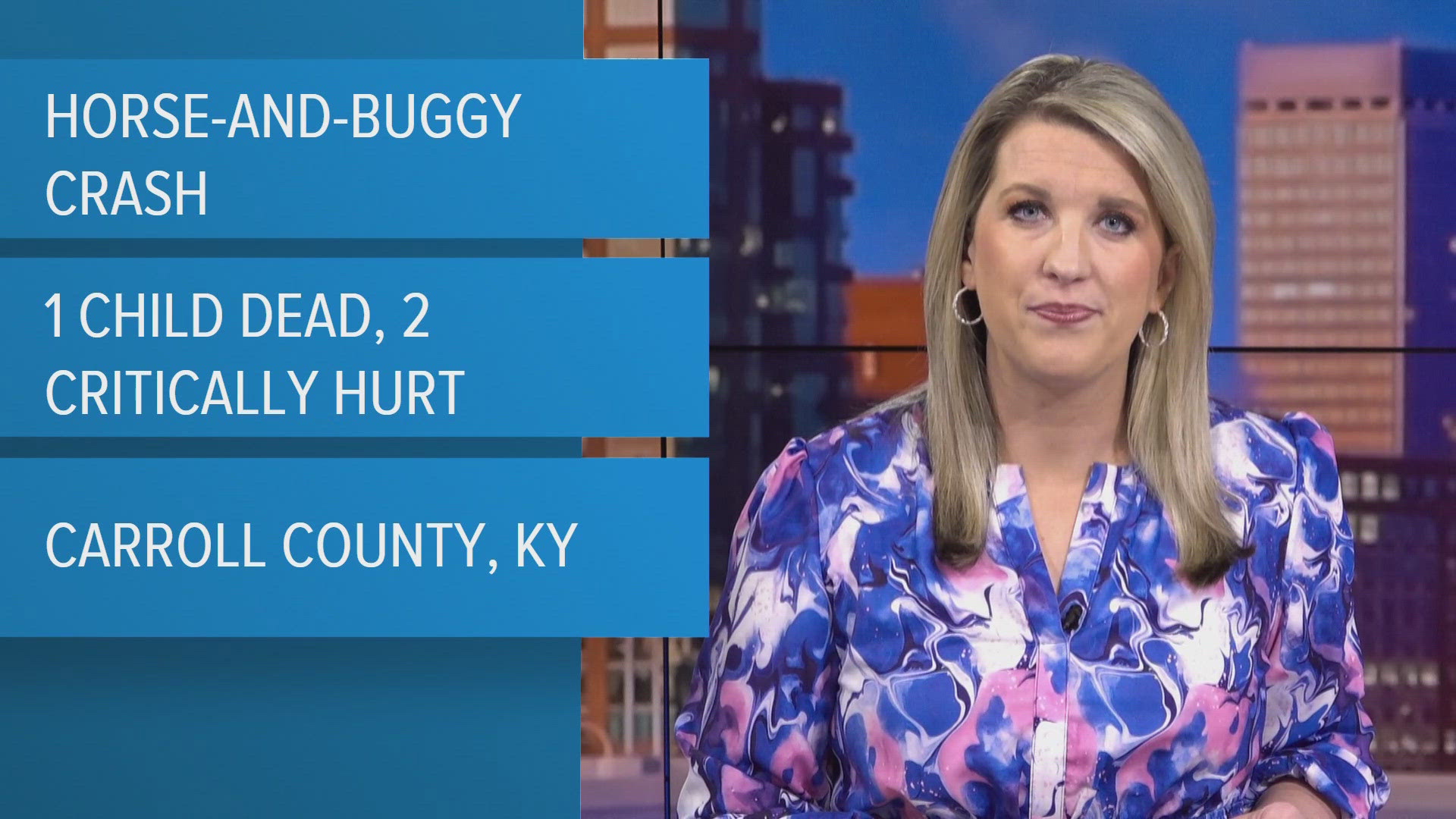 Child dies, 2 others injured after horse-and-buggy crash in Carroll ...