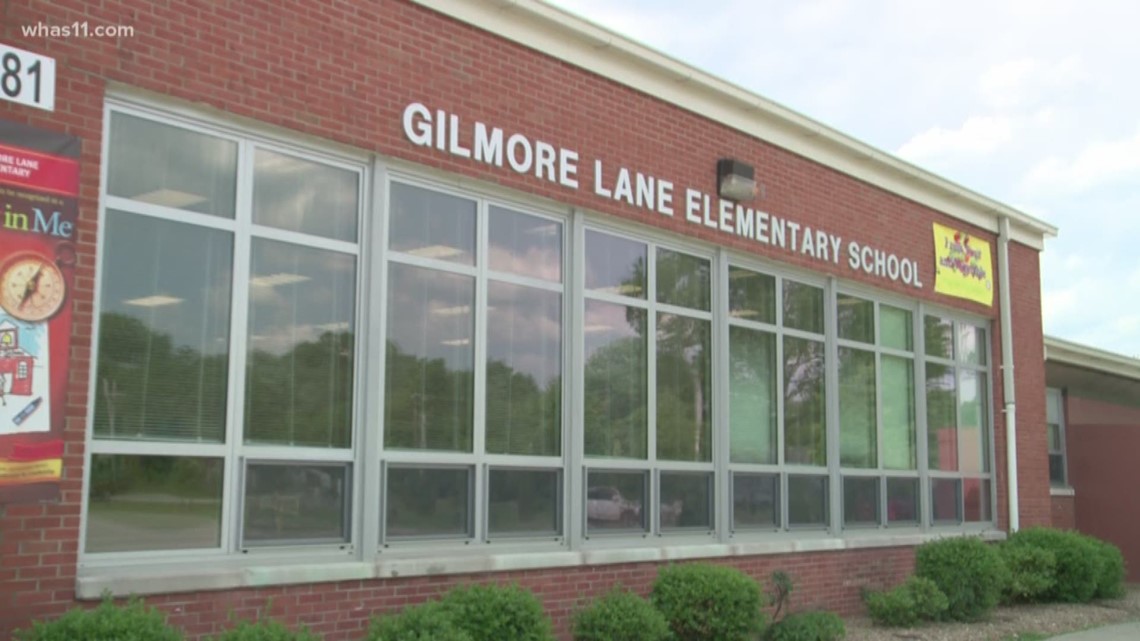 Students revisit Gilmore Lane Elementary after 50 years | whas11.com