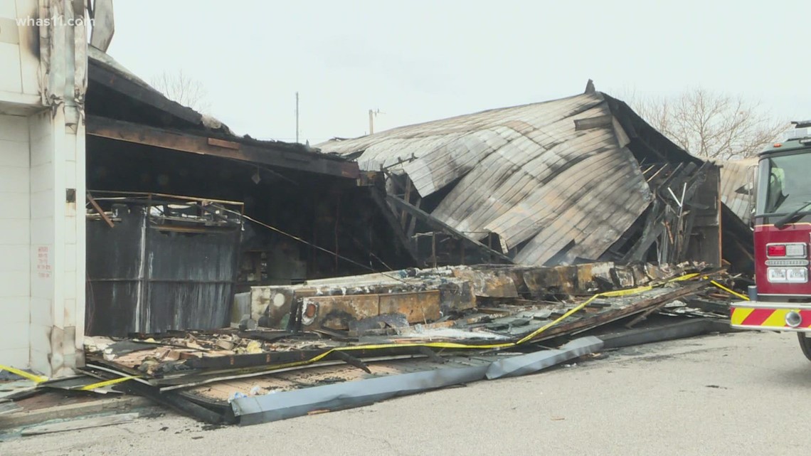 102-year-old Indiana lumber yard destroyed by fire | whas11.com