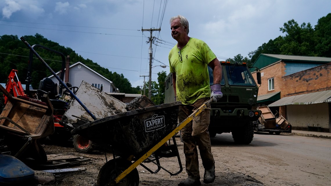 PHOTOS | City of Fleming-Neon begins cleanup after massive Kentucky ...