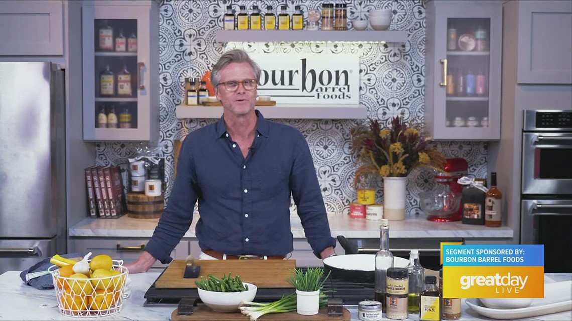 Matt Jamie with Bourbon Barrel Foods on Great Day Live! | whas11.com