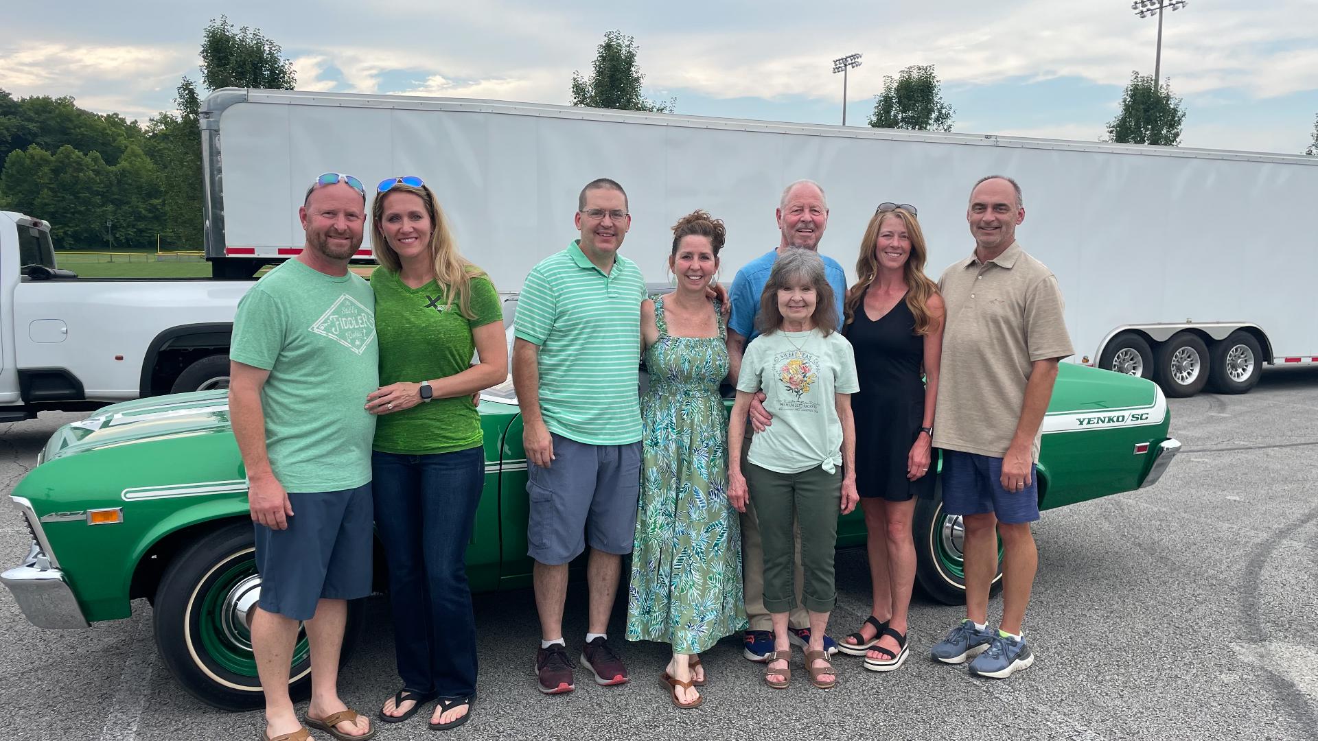 Vintage car travels 600 miles to surprise man with cancer | whas11.com