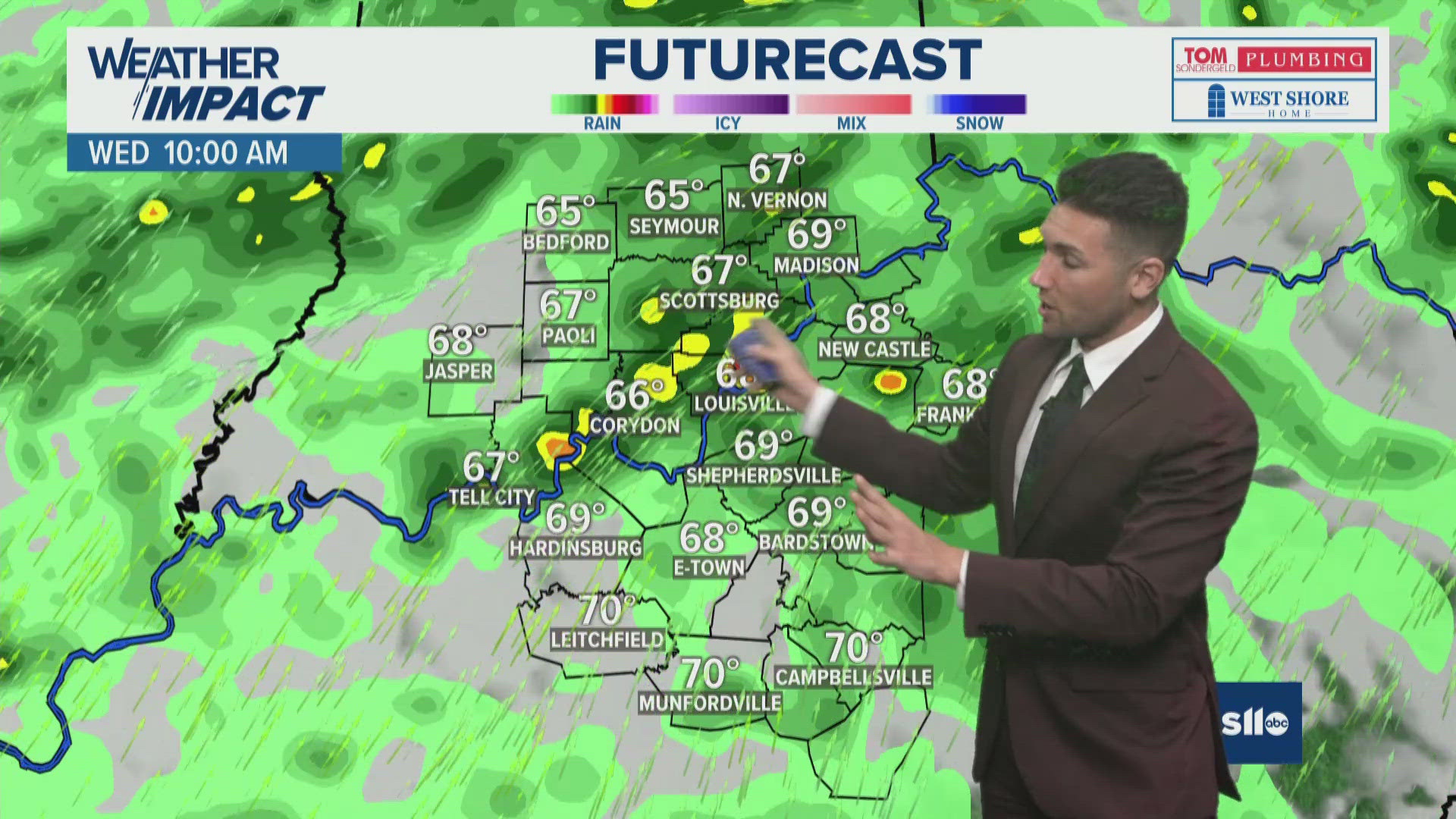 Weather Impact Alert: Tracking severe storms in Kentucky, Indiana ...