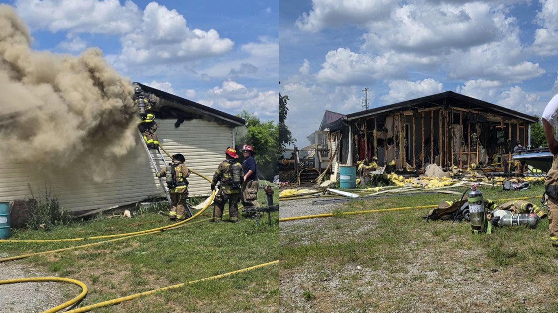 Multiple firefighters treated for heat exhaustion after Bardstown house ...