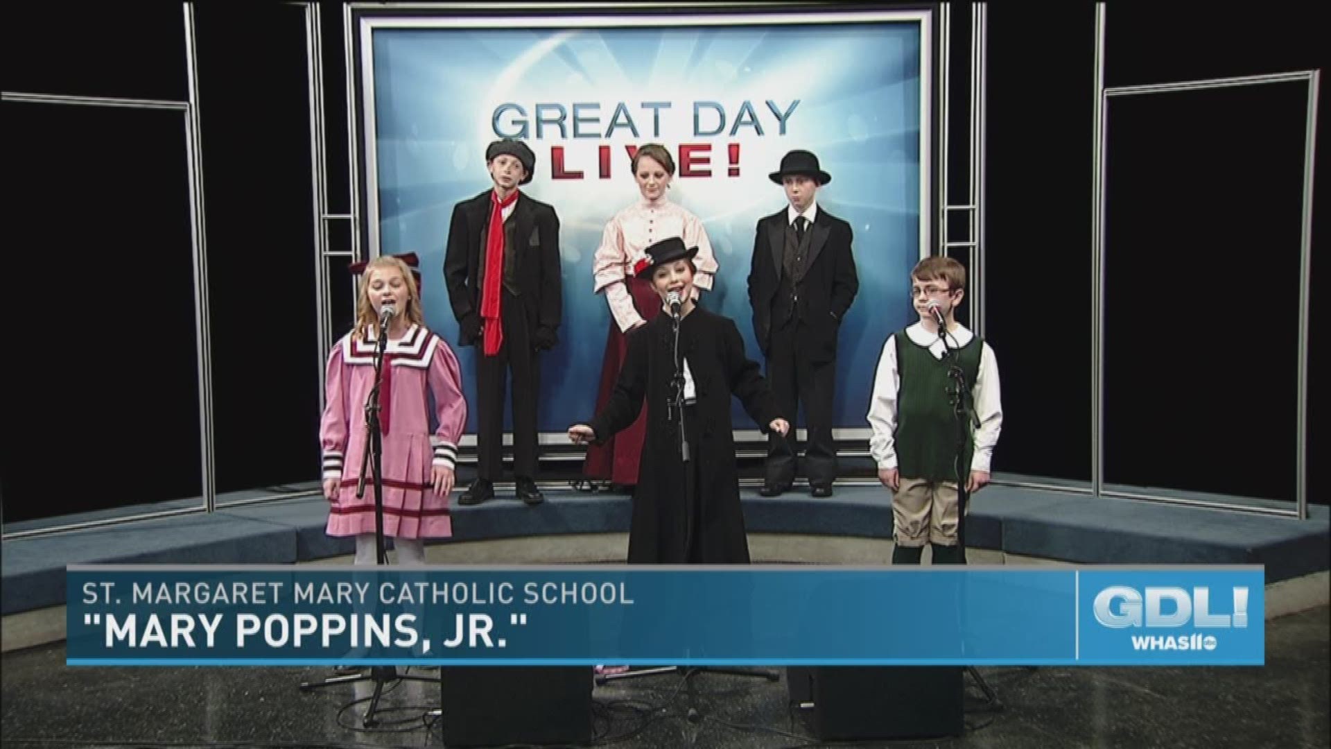 Mary Poppins Junior cast performs on Great Day Live | whas11.com