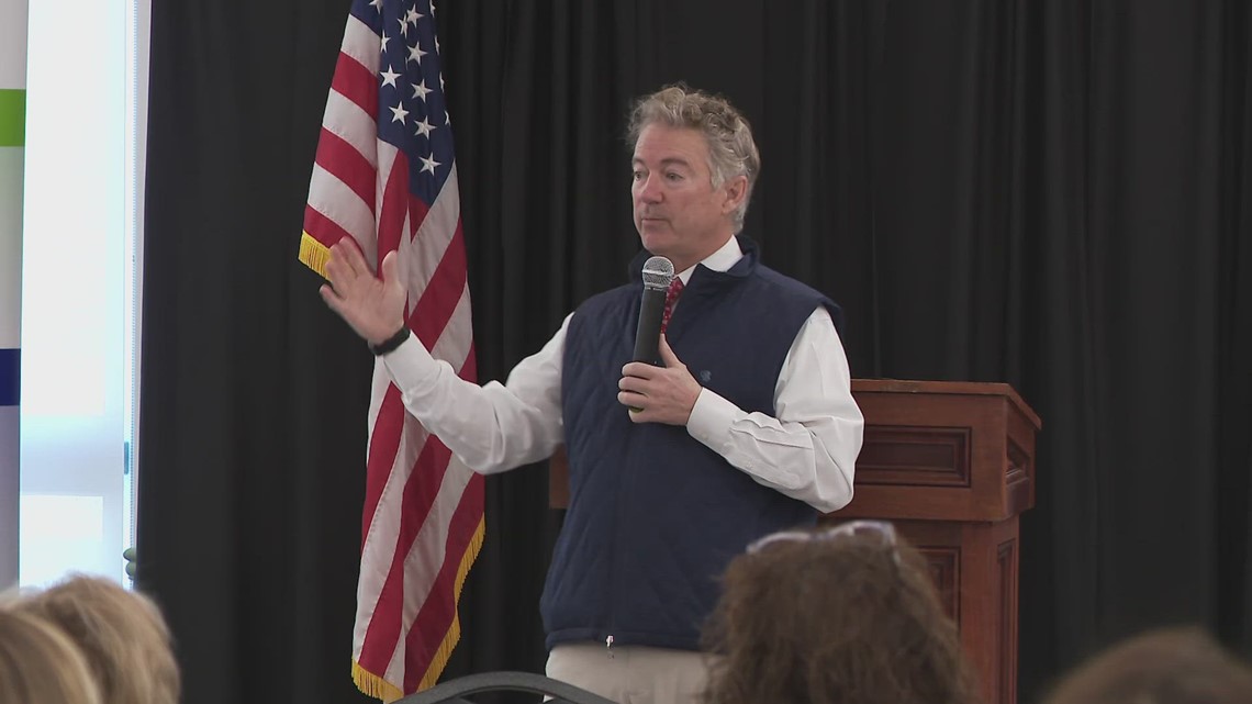 Sen. Rand Paul discusses border funding during Louisville visit ...