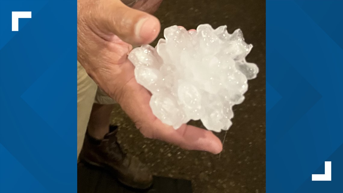 Louisville, southern Indiana hail on Tuesday morning | whas11.com