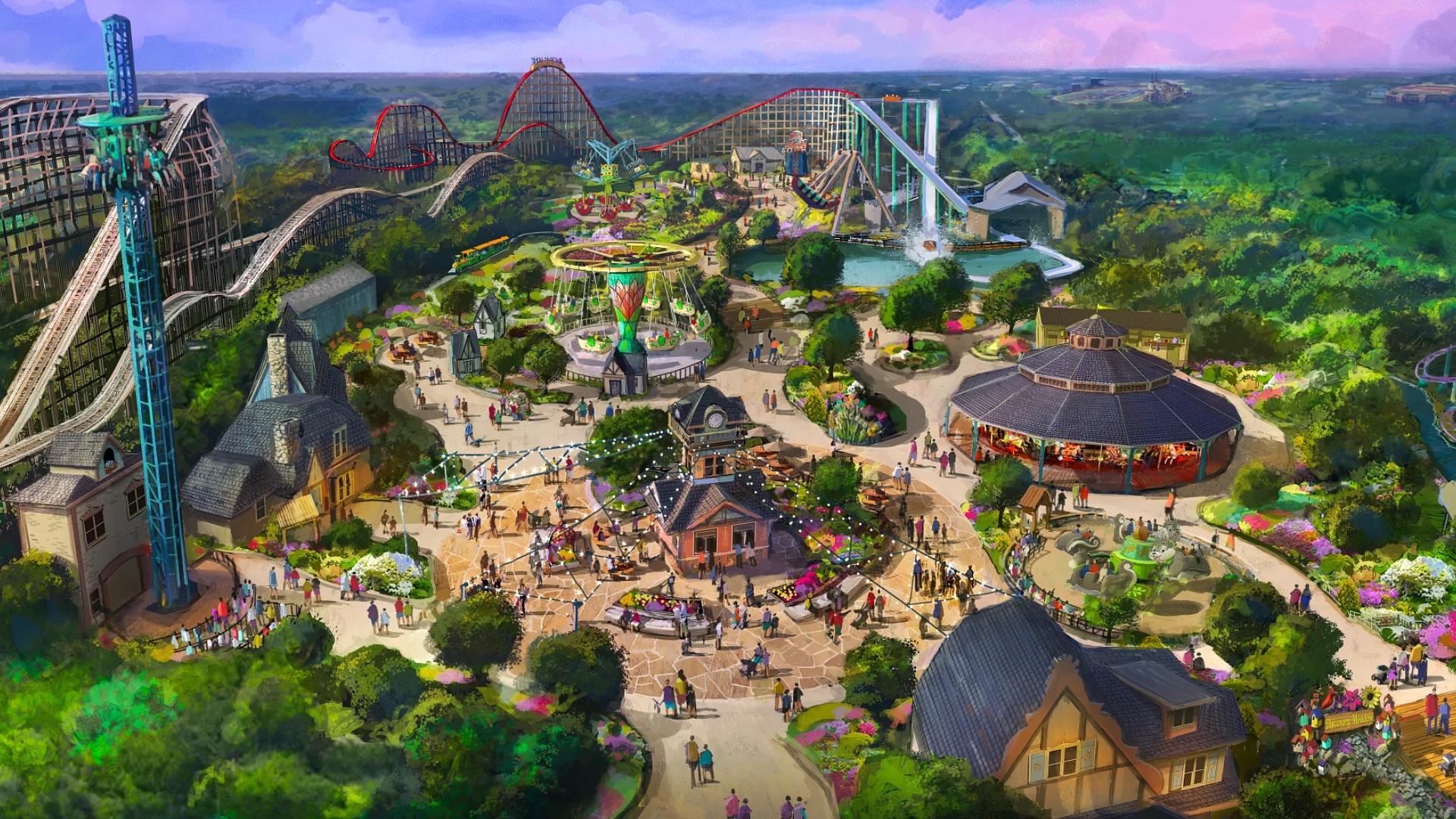 Kentucky Kingdom unveils its new 'Discovery Meadow' which opens in May ...