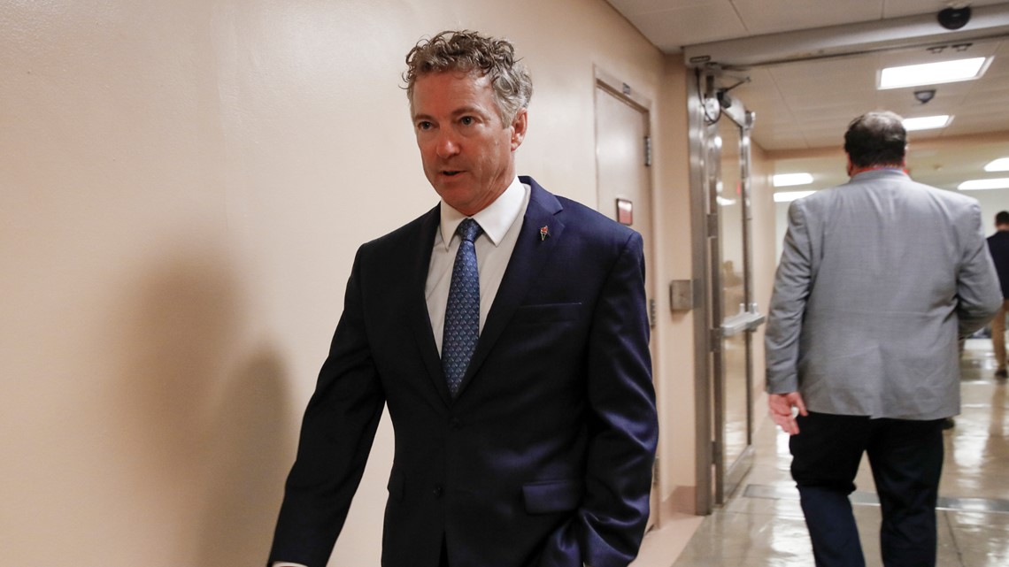 Kentucky Senator Rand Paul tests positive for COVID-19 | whas11.com