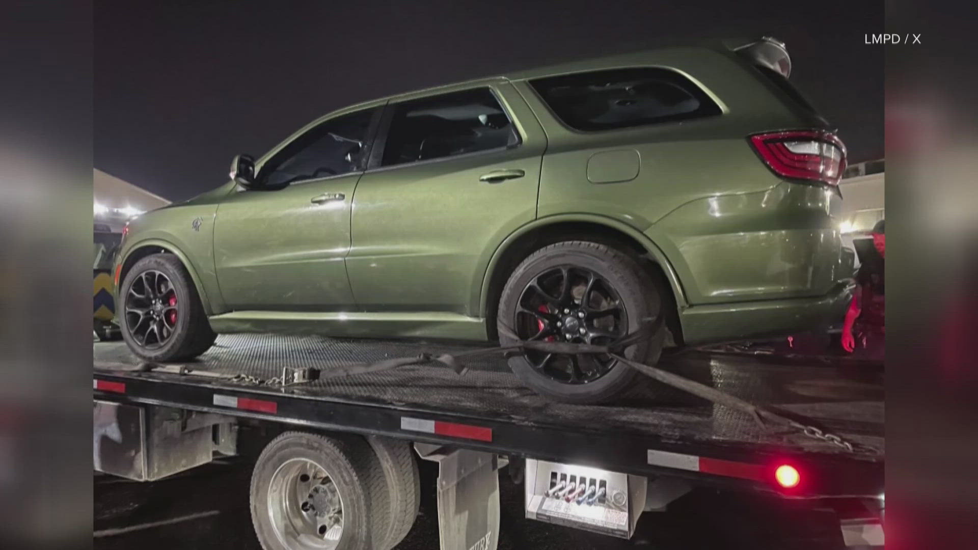 Louisville police, mayor to crush seized street racing SUV | whas11.com
