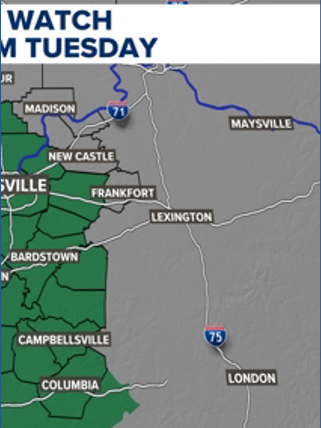 Kentucky, southern Indiana weather forecast: WHAS11 in Louisville ...