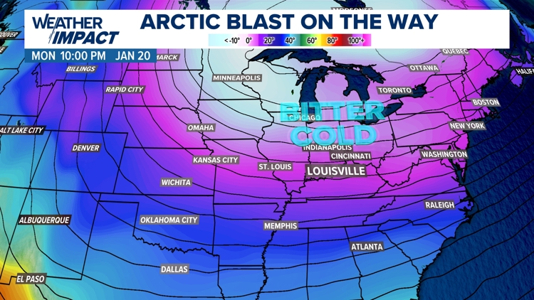 Polar vortex bringing arctic blast to Louisville and southern Indiana ...