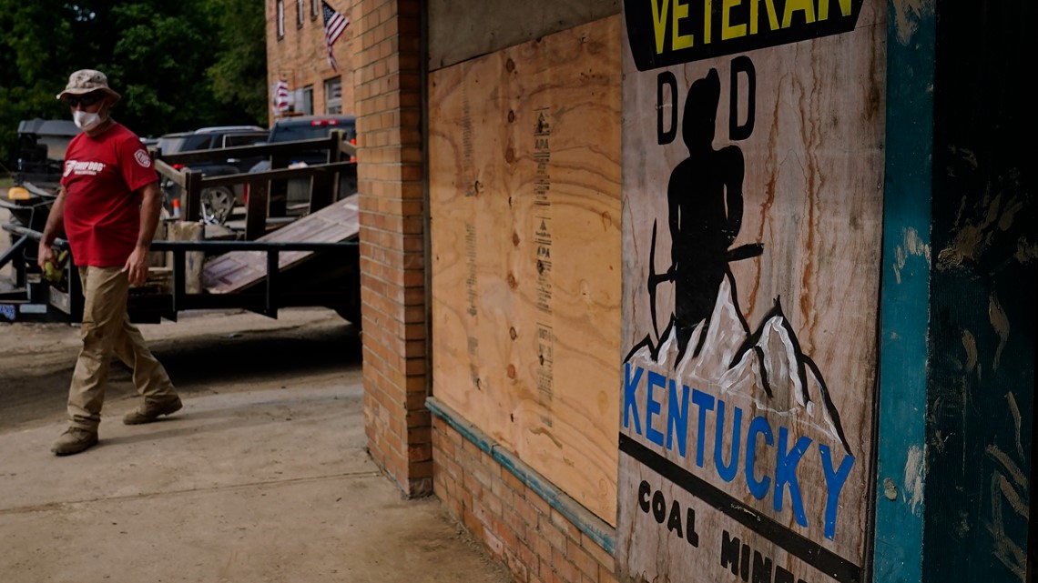 PHOTOS | City of Fleming-Neon begins cleanup after massive Kentucky ...