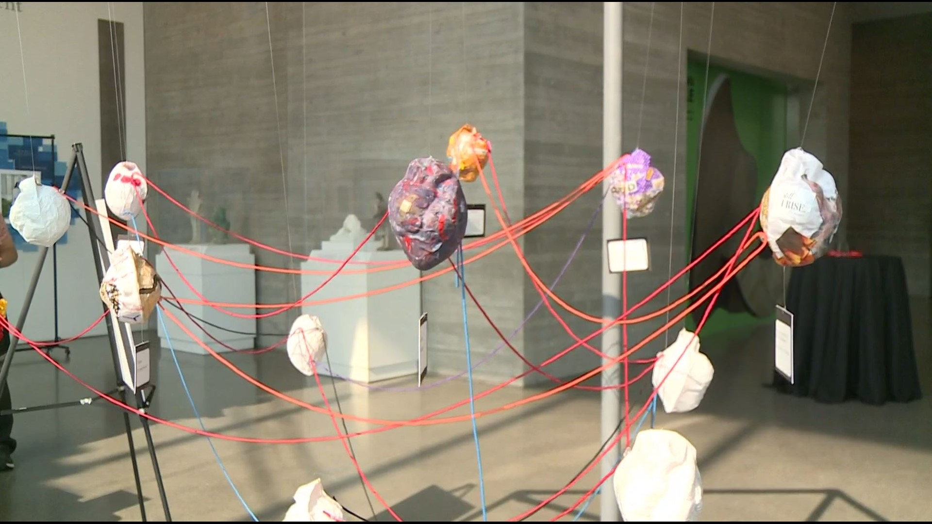 Trauma survivors share stories of triumph through art | whas11.com