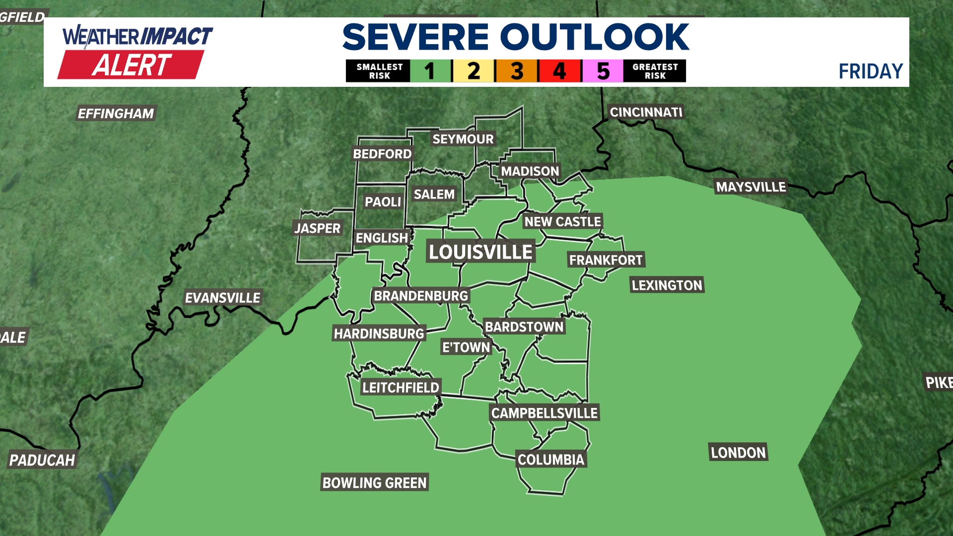 Widespread rain Friday with some strong storms possible | Weather ...