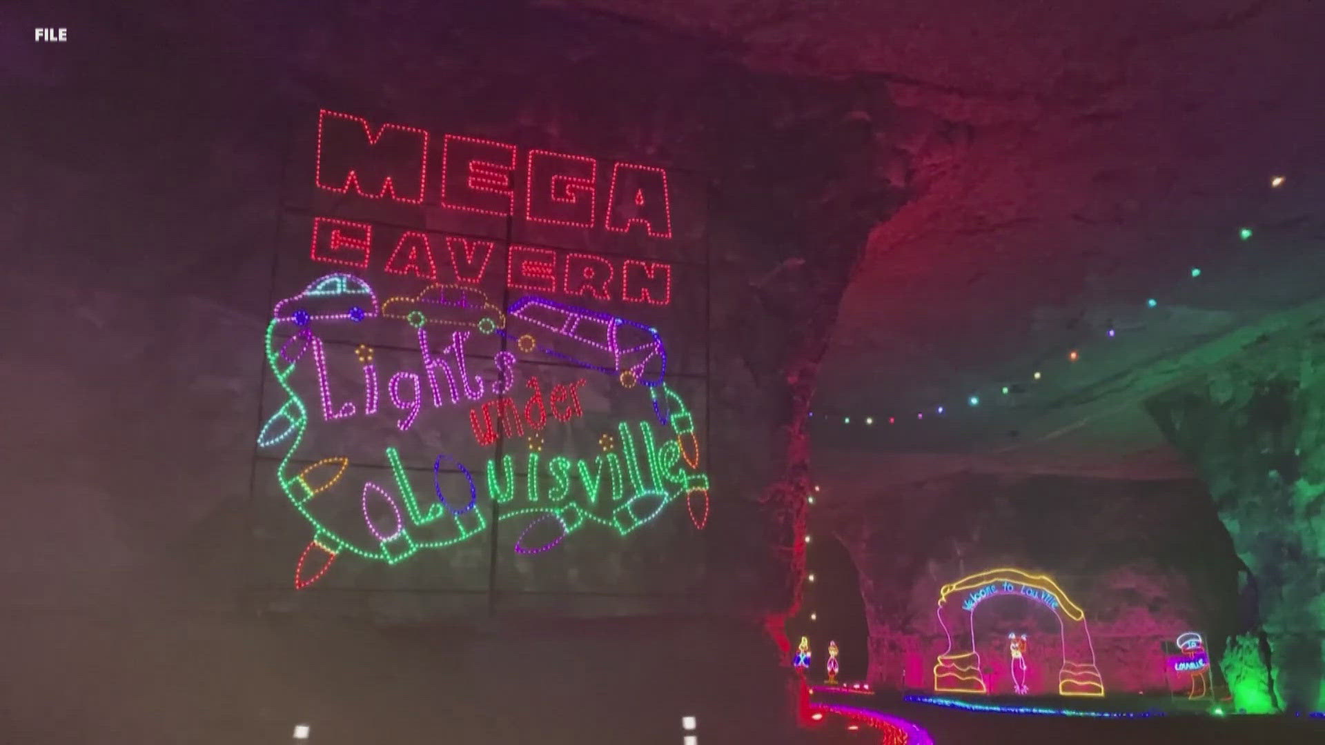 Lights Under Louisville returns to Louisville Mega Cavern | whas11.com