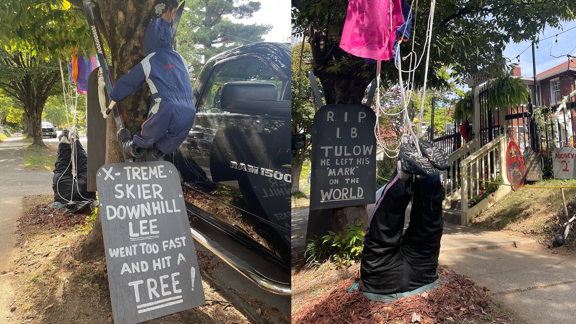 Hillcrest Avenue Halloween Street houses, decorations: Photos | whas11.com