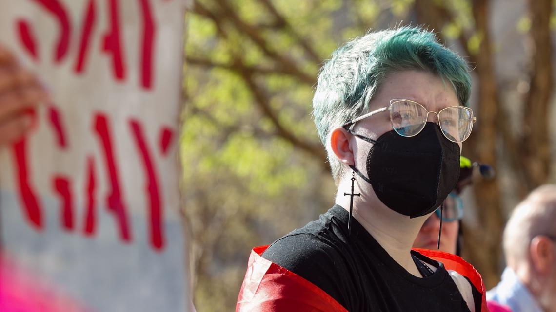 Louisville rally calls out anti-LGBTQ bills in Kentucky | whas11.com