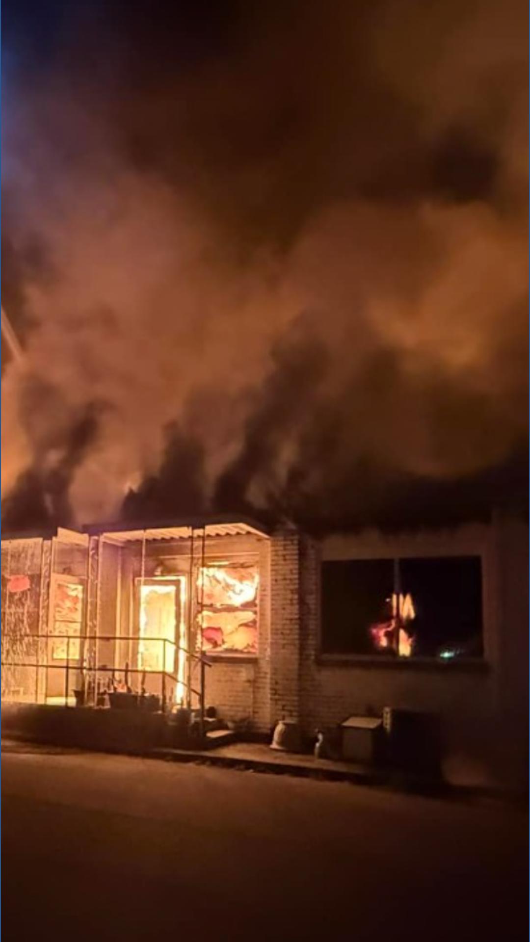 Firefighters working on apartment building fire in southern Indiana ...